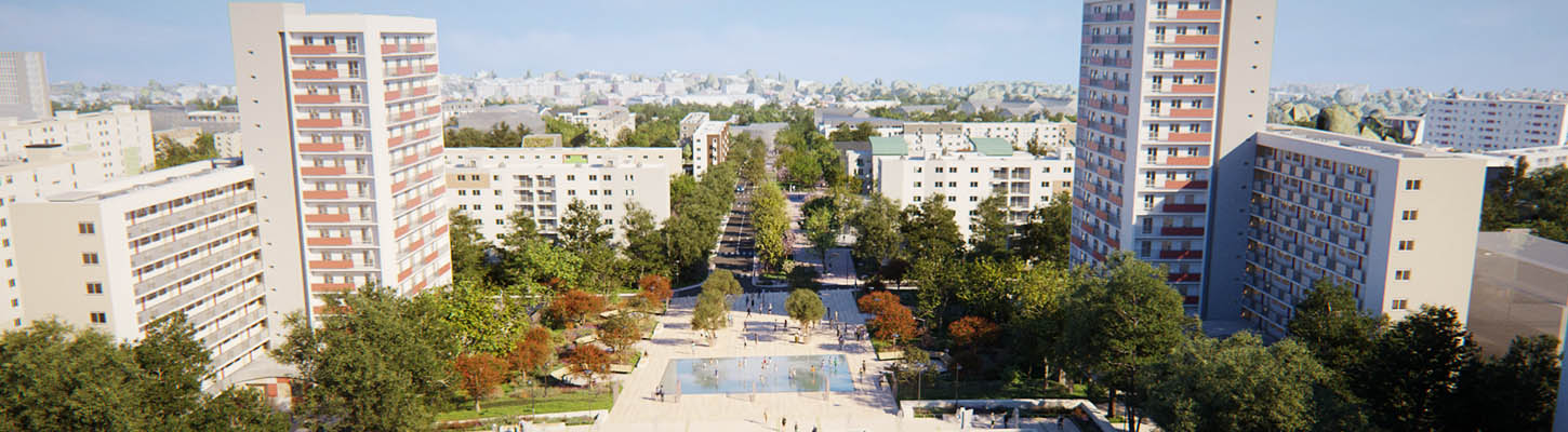 Créteil : le nouveau visage du Haut du Mont-Mesly se dessine - Grand ...