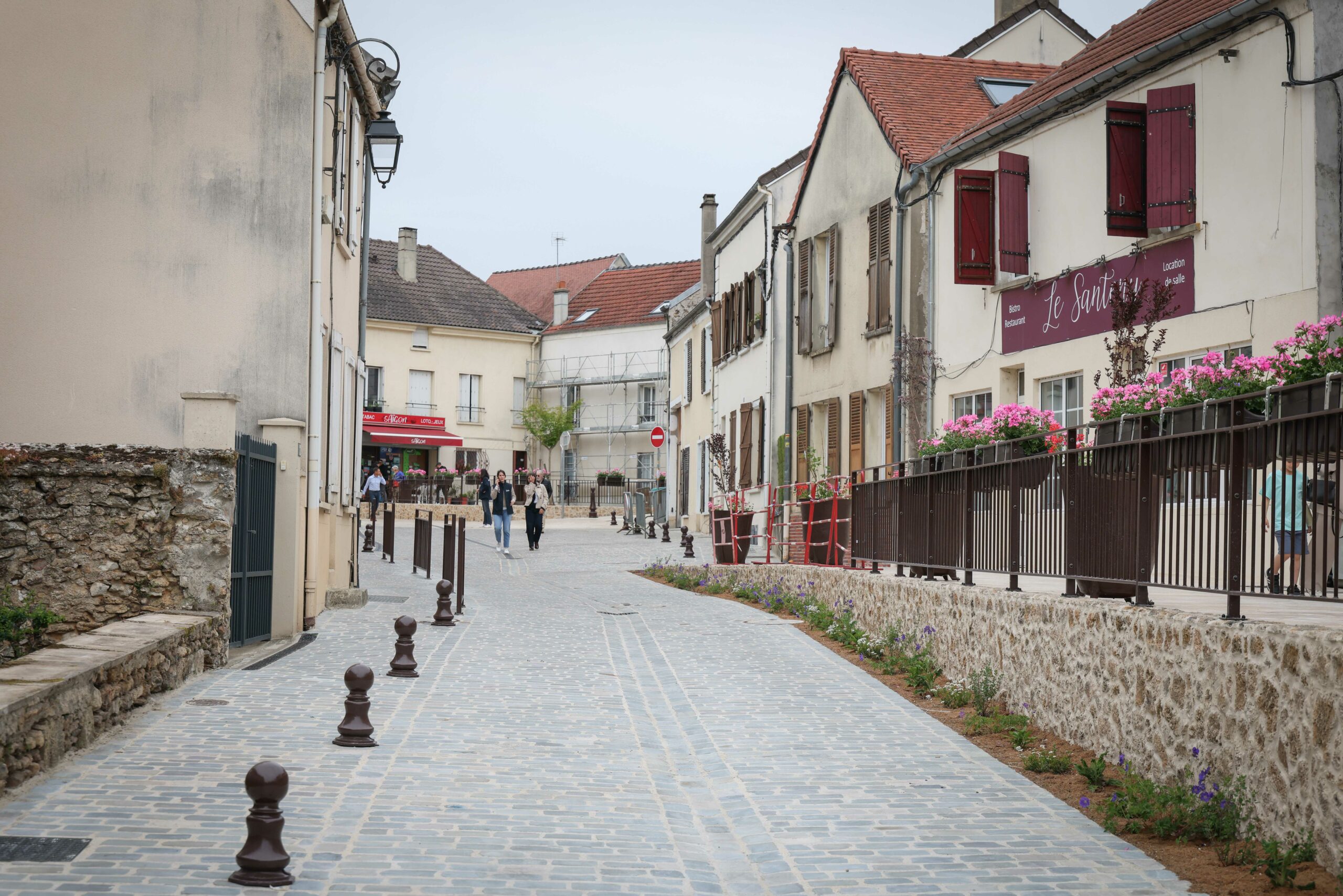 Santeny : le centre-bourg entièrement rénové - Grand Paris Sud Est Avenir